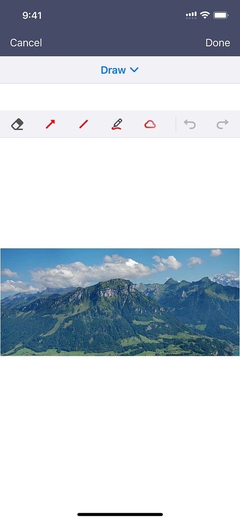 Tool bar frame changes when we select any image attachment - Apryse SDK - Apryse Community