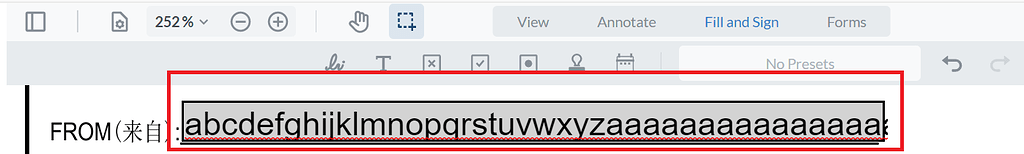 Adjust the font size of textformfield controls on Fill & Sign - WebViewer - Apryse Community