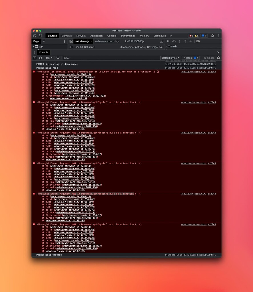 Custom Webviewer fails to loadDocument with 8.12.0 - WebViewer - Apryse Community