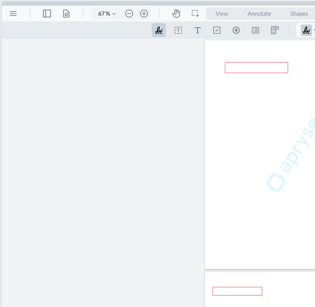 FormFields getting invisible when zooming in - WebViewer - Apryse Community