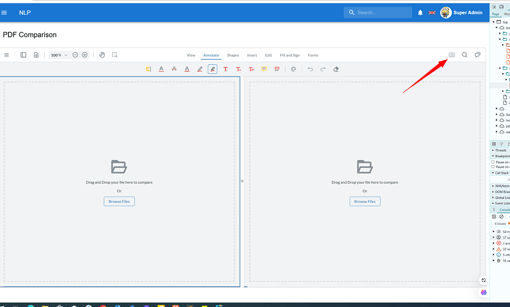 How to detect semantic comparison is started and finished in case of using default compare pages ...